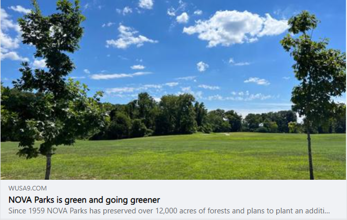 NOVA Parks is Green and Going Greener | NOVA Parks