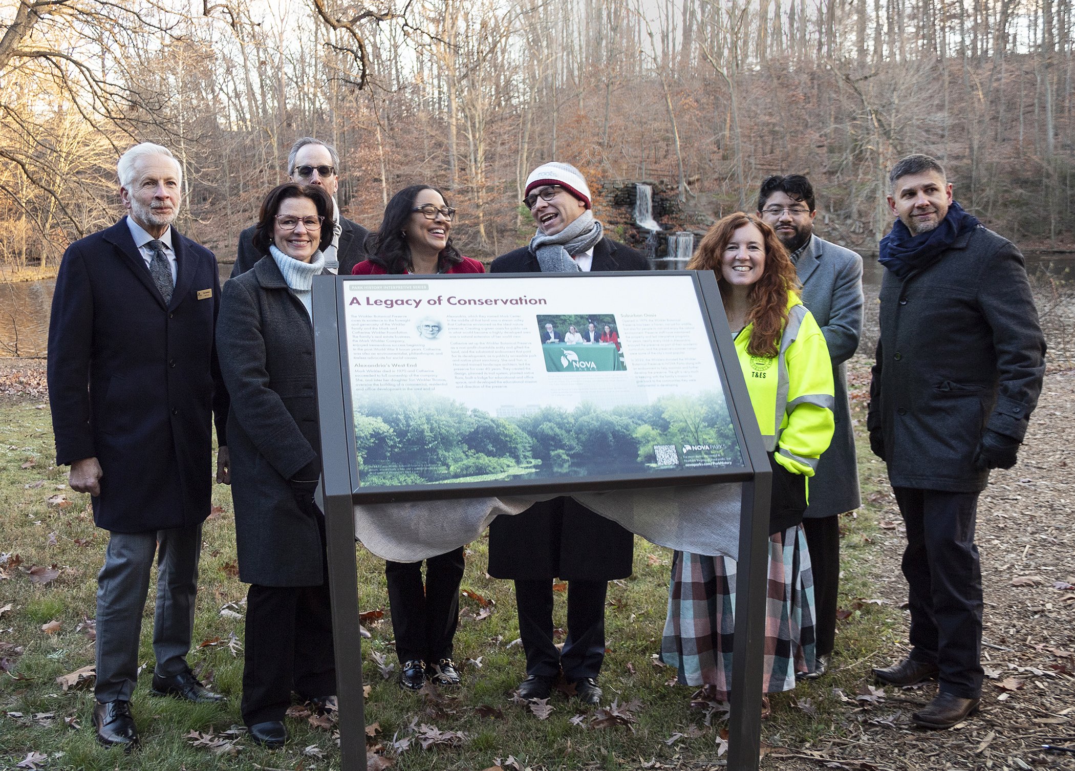 NOVA Parks Commemorates Winkler Botanical Preserve Founder and First ...